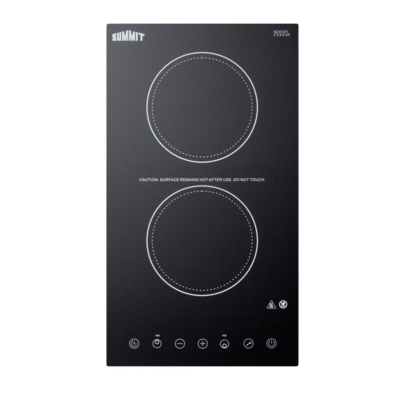 Summit Appliance 12" Electric Cooktop with 2 Burner & Reviews | Wayfair