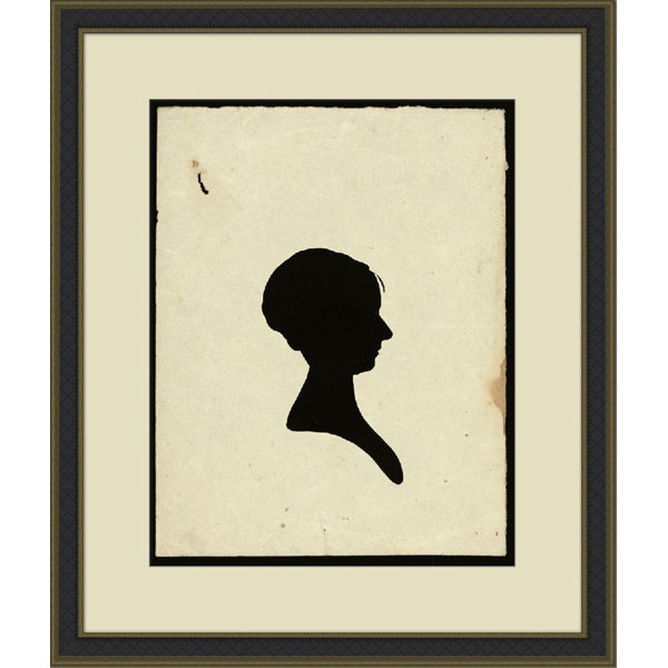 Wendover Art Group Colonial Silhouette Colonial Silhouette VI Framed On ...