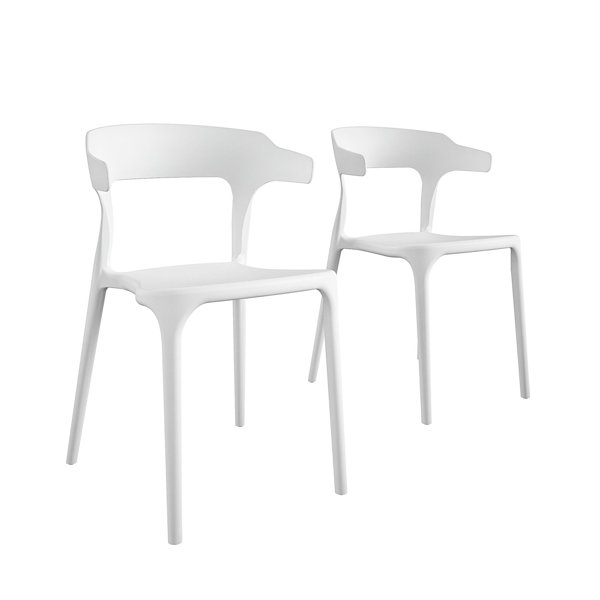 Novogratz Felix Outdoor Stackable Dining Side Chair & Reviews | Wayfair