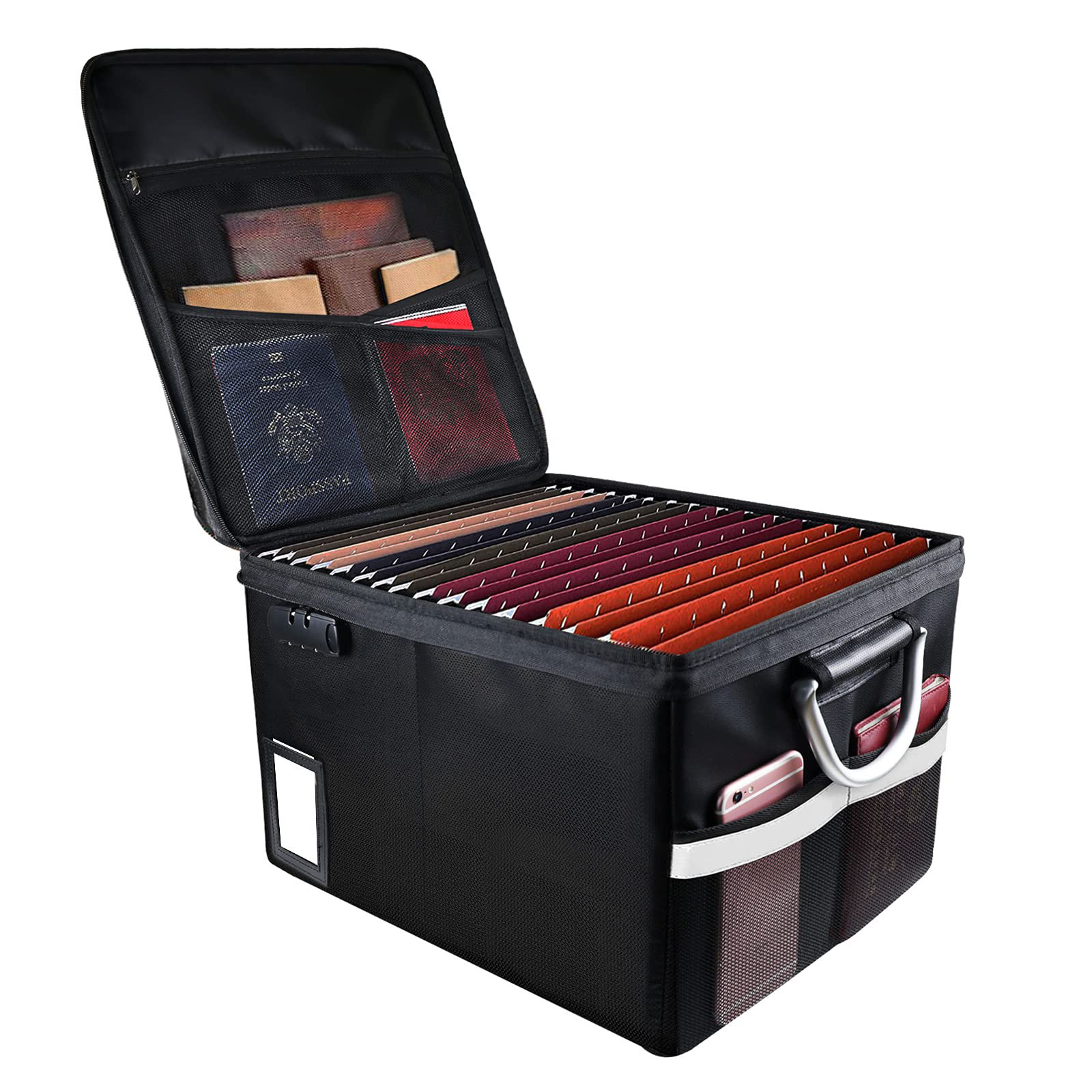 BEACHWATER POOL & SPA, LLC Fireproof File Organizer, Locking Fireproof ...