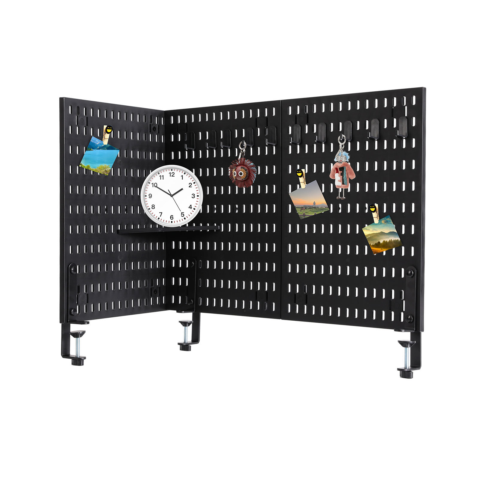 YYBSH Table Partition Panels, Desk Divider, Clamp-On Desk Organization ...