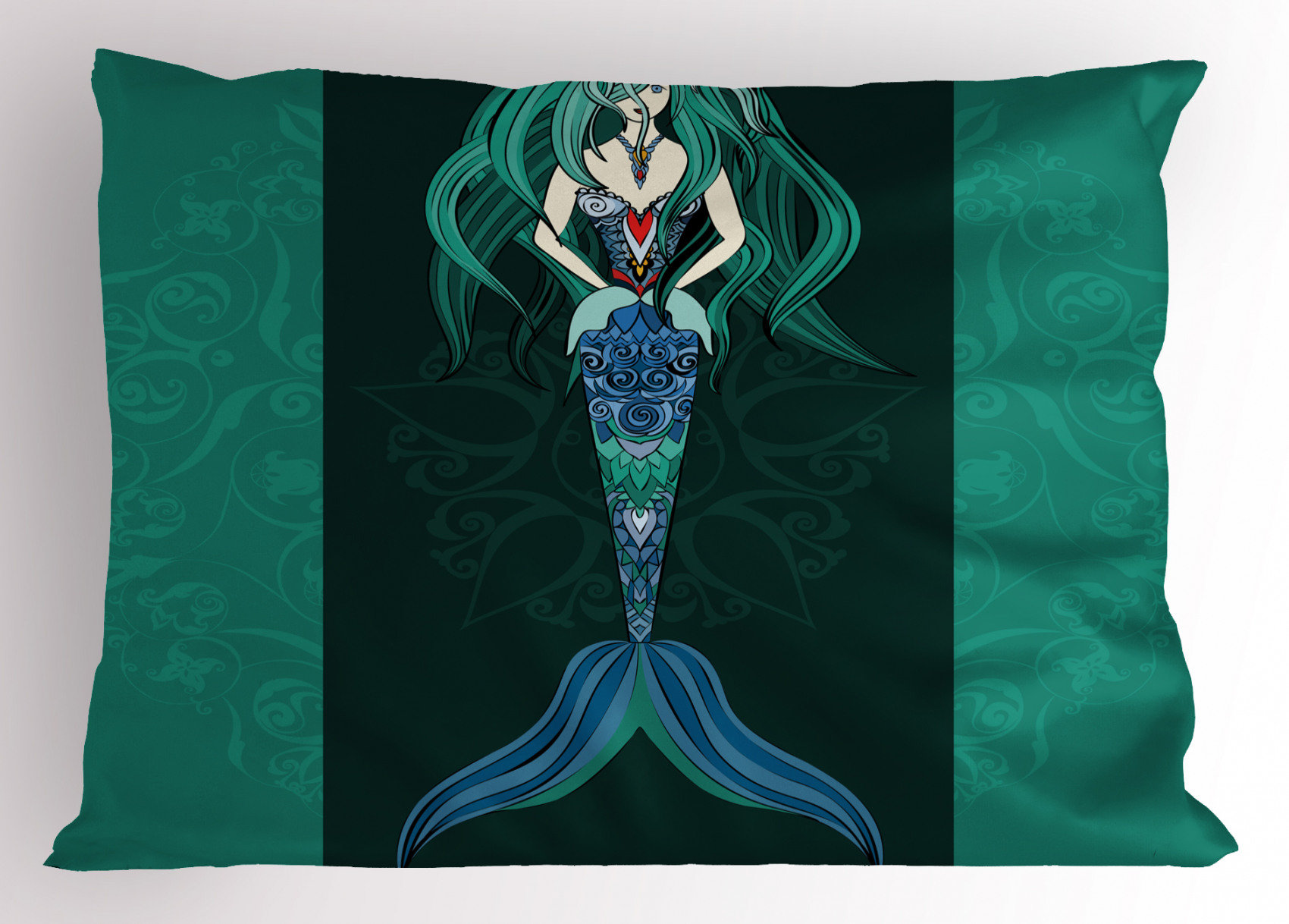 Ambesonne Manly Mermaid Sham | Wayfair