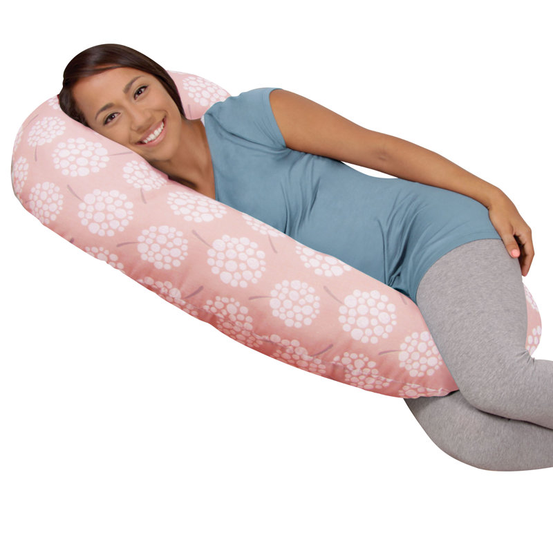 Leachco Snoogle Mini Chic Compact Side Sleeper Pregnancy Pillow | Wayfair