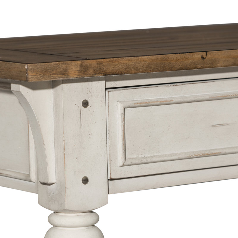 Laurel Foundry Modern Farmhouse® Hexham 52" Solid Wood Console Table ...