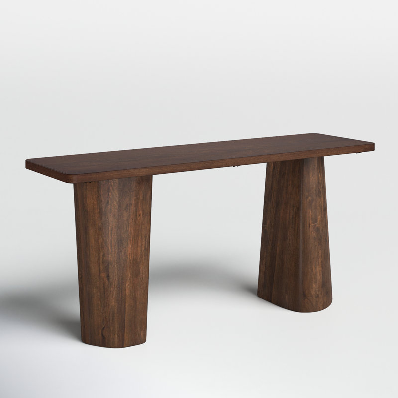 Joss & Main Johnna 65" Solid Wood Console Table | Wayfair