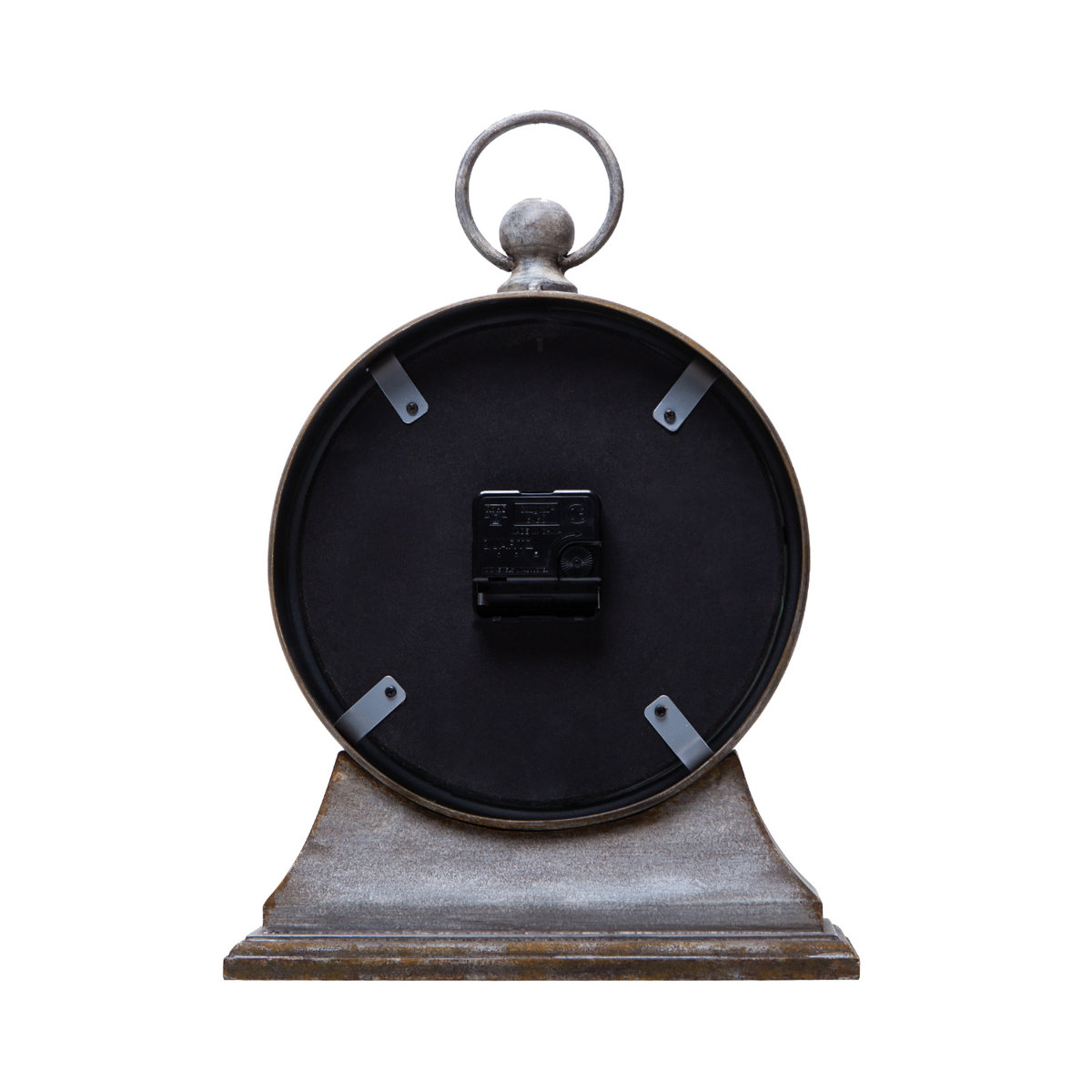 Ophelia & Co. Analog Metal Quartz Tabletop Clock in Gray & Reviews ...