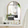 Mercer41 Arch Metal Arch Wall Mirror & Reviews | Wayfair