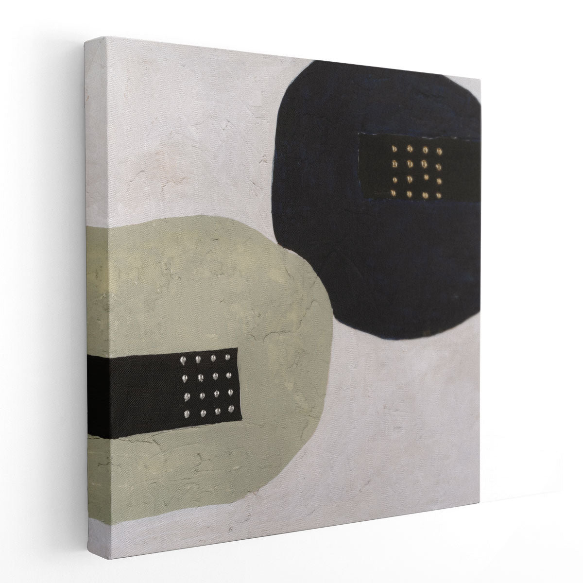 Ivy Bronx Bedrock Impression IV - Canvas Print Wall Art | Wayfair