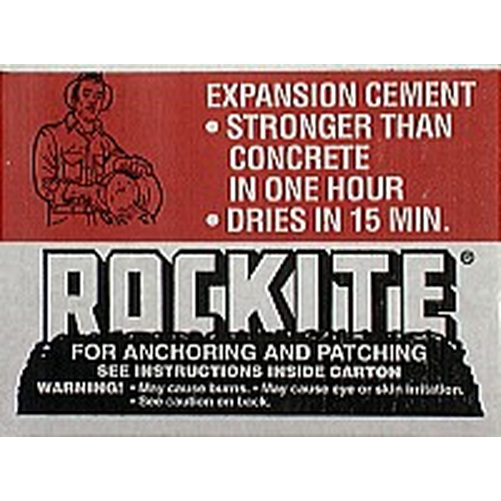 FixtureDisplays Rockite 10025 25Lb Box Anchoring & Patching Cement-1PK ...