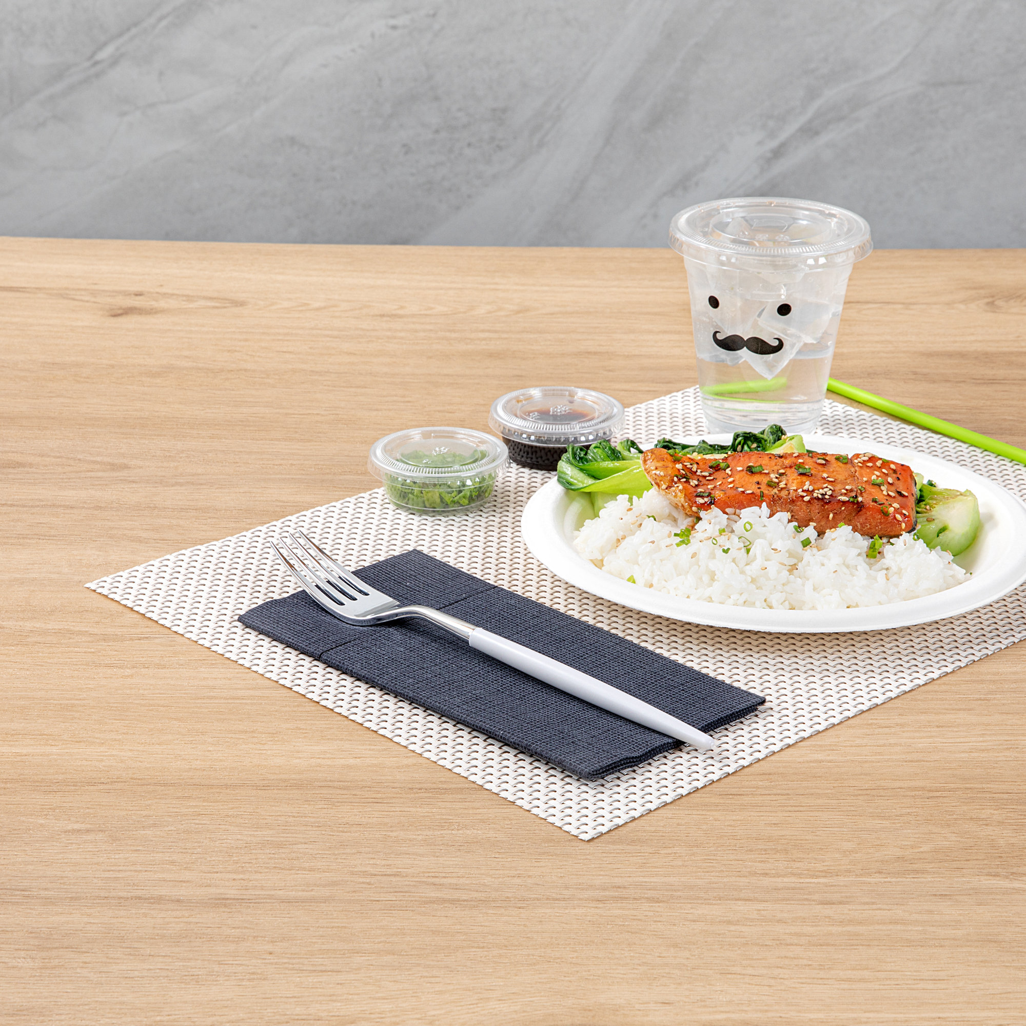Restaurantware-Moderna 7.5 Inch Fancy Flatware, 500 Durable Plastic ...