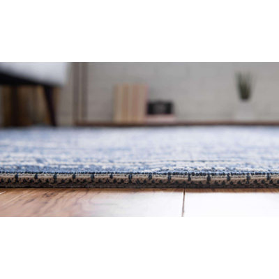 Longshore Tides Draco Cotton Abstract Rug & Reviews | Wayfair