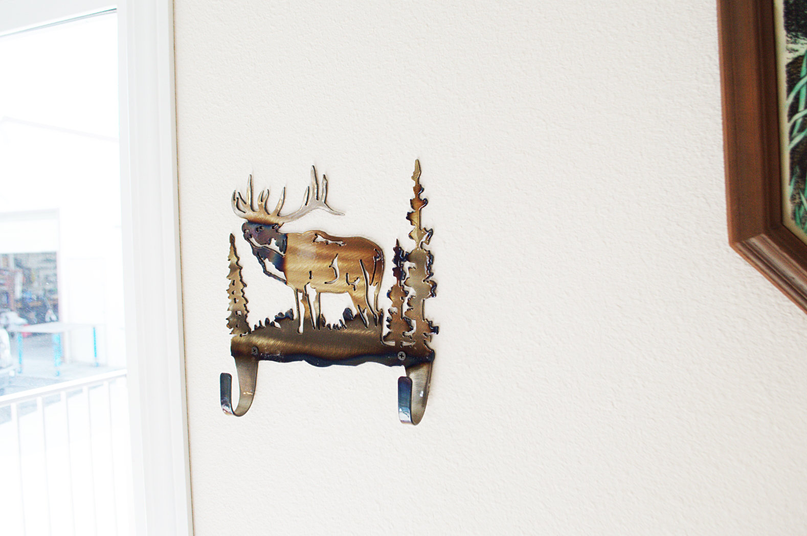 Millwood Pines ELK SIDE VIEW TOWEL HOOK - Wayfair Canada