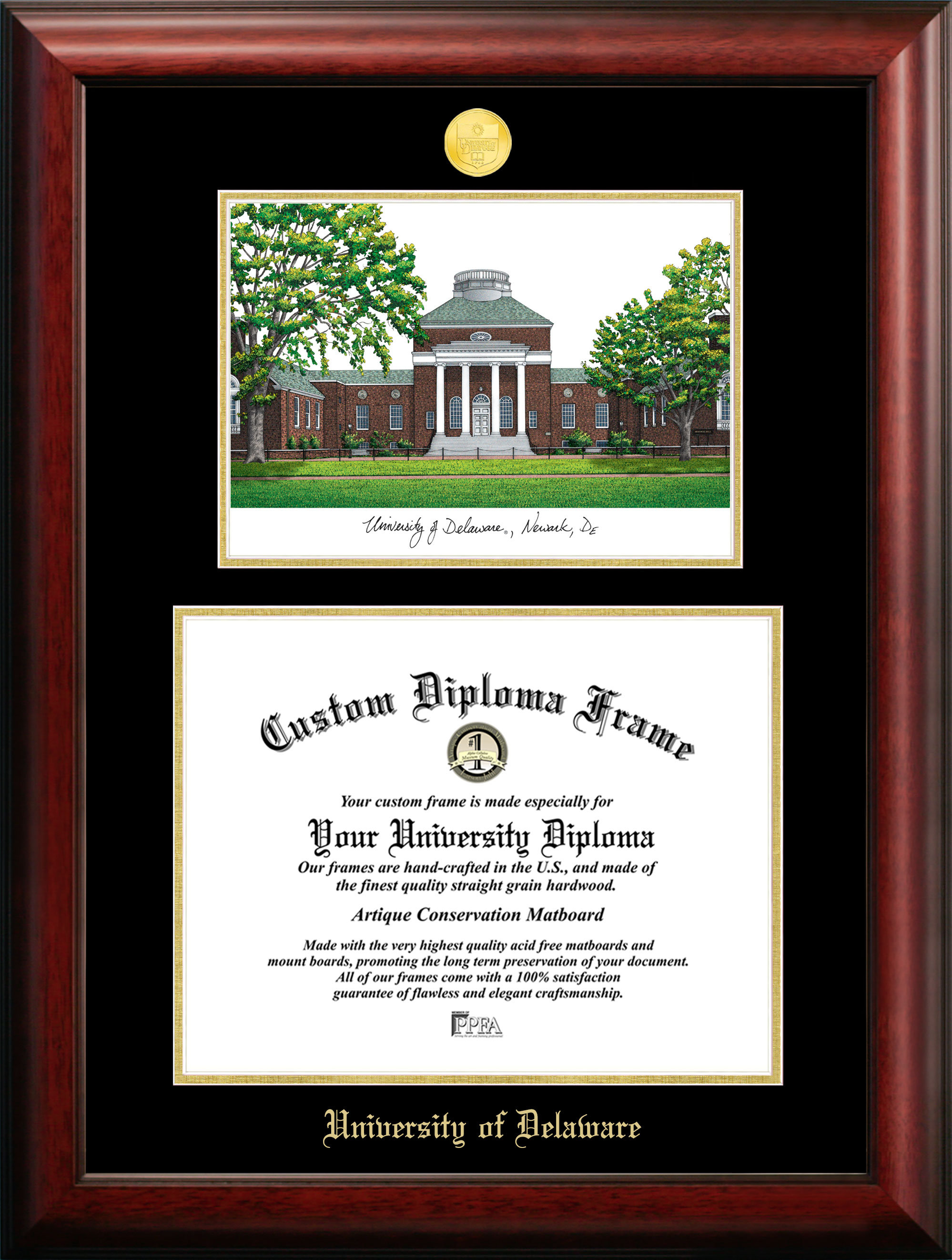 Campus Images NCAA Delaware University Diploma Picture Frame | Wayfair
