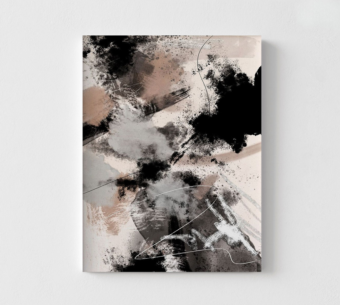 WeFrameArt Splash Storm By Artographie Studio, Large Abstract Poster ...