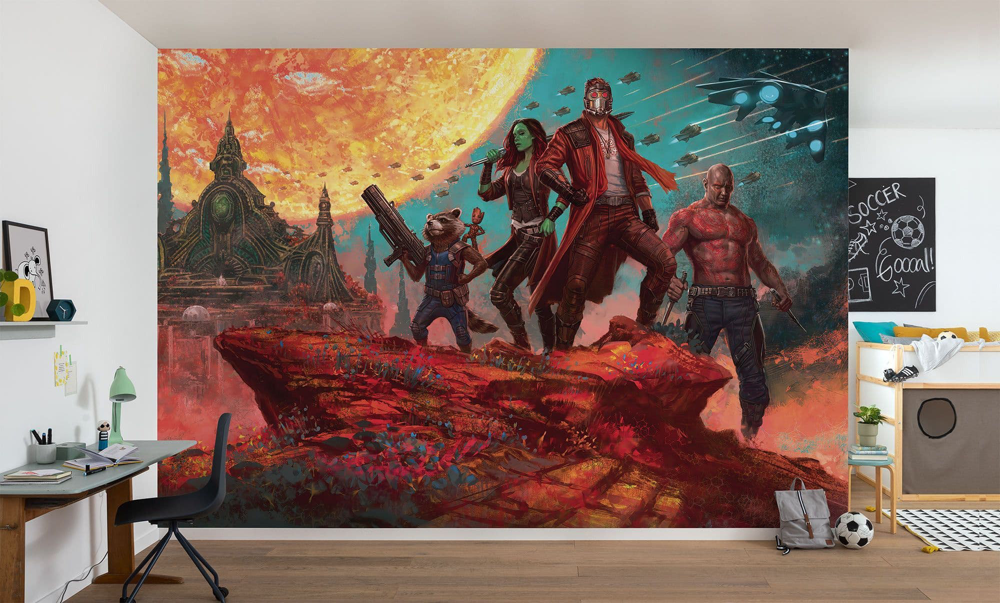 Komar Marvel Guardians of the Galaxy Panorama non-woven 8.2cm x 13.12cm ...