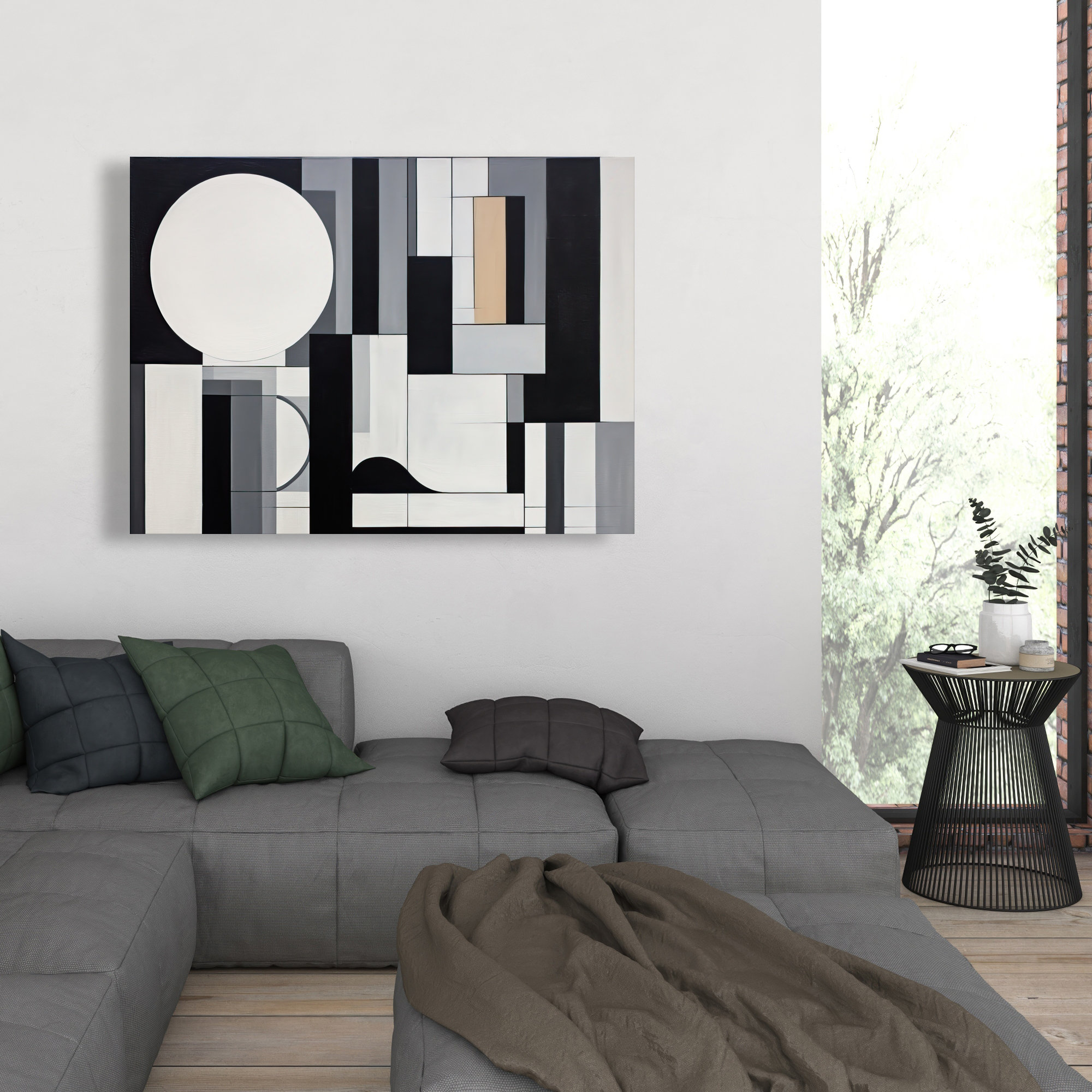 Lark Manor™ Overload - Patterns Livingroom Canvas for Home Decor | Art ...