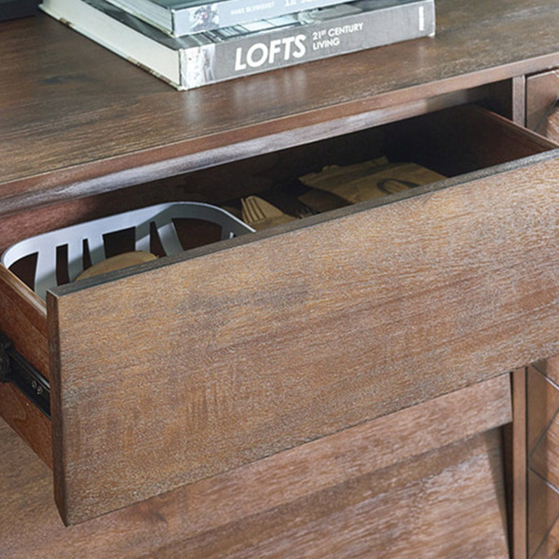 Dream cabinet Solid Wood Simple Retro Multi-functional Locker 70.87 ...