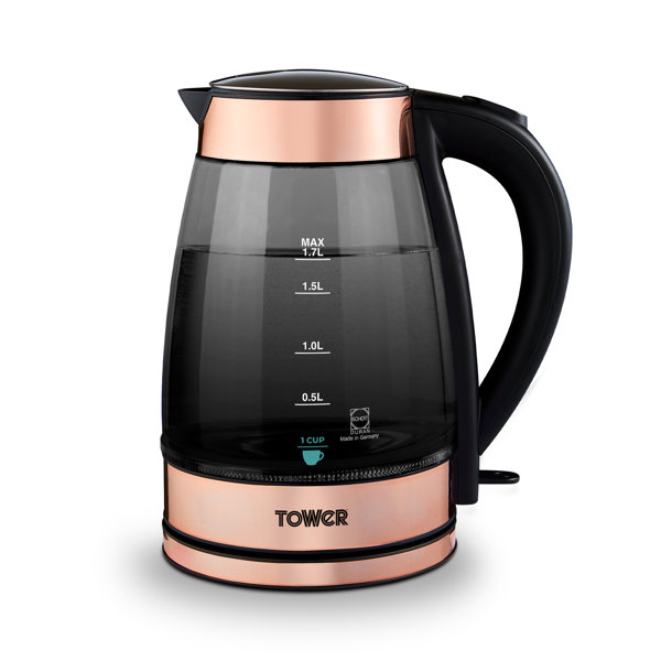 Tower 1.7L Glass Electric Kettle | Wayfair.co.uk