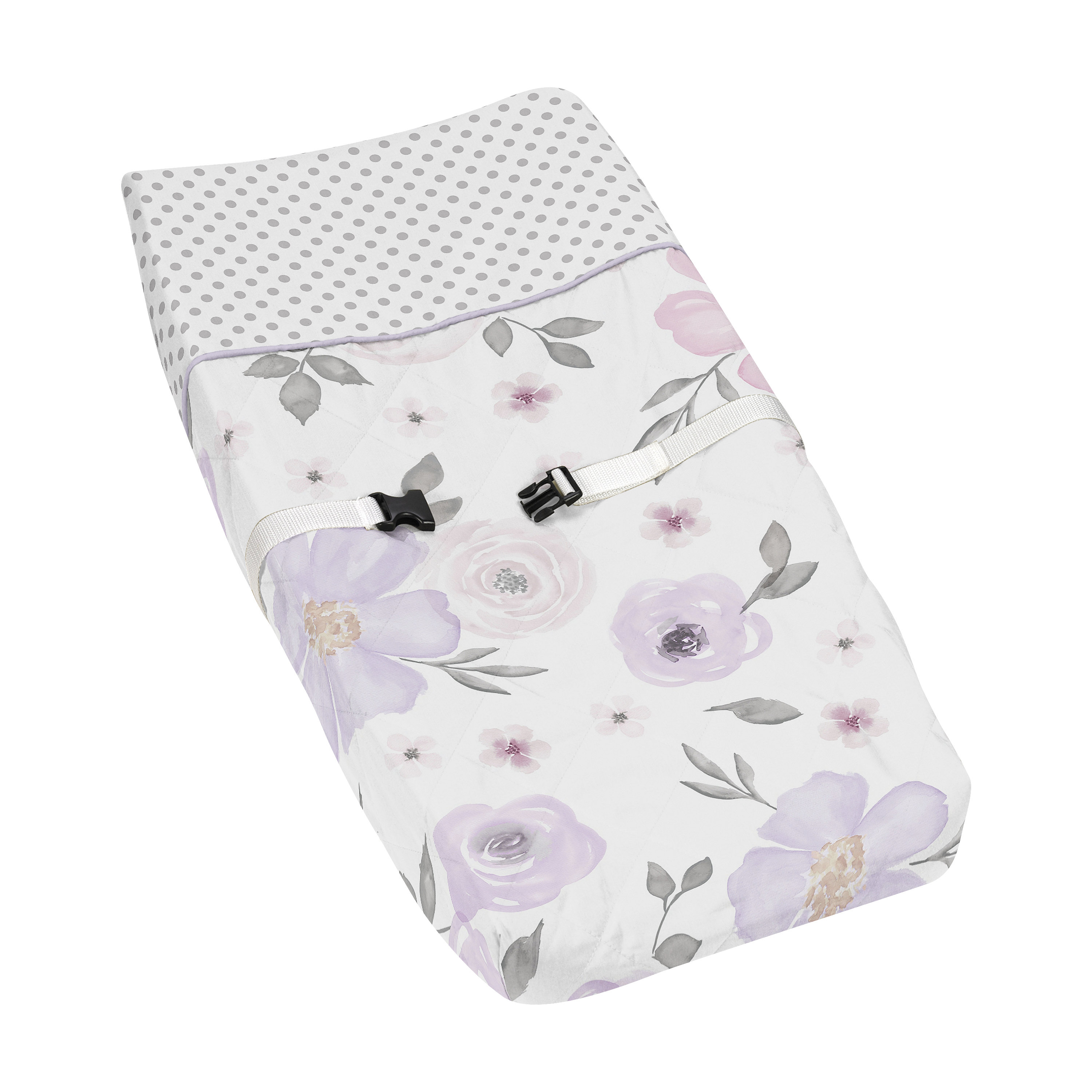 Sweet Jojo Designs Watercolor Floral Changing Pad Cover & Reviews | Wayfair