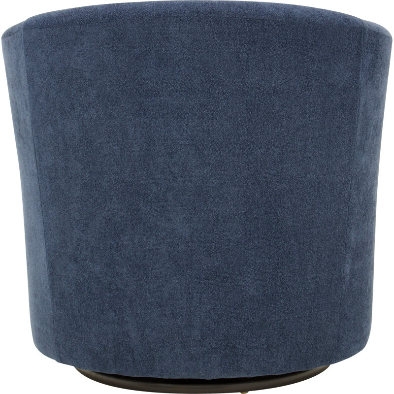 Wade Logan® Anrea 30.5" W Polyester Swivel Barrel Chair & Reviews | Wayfair