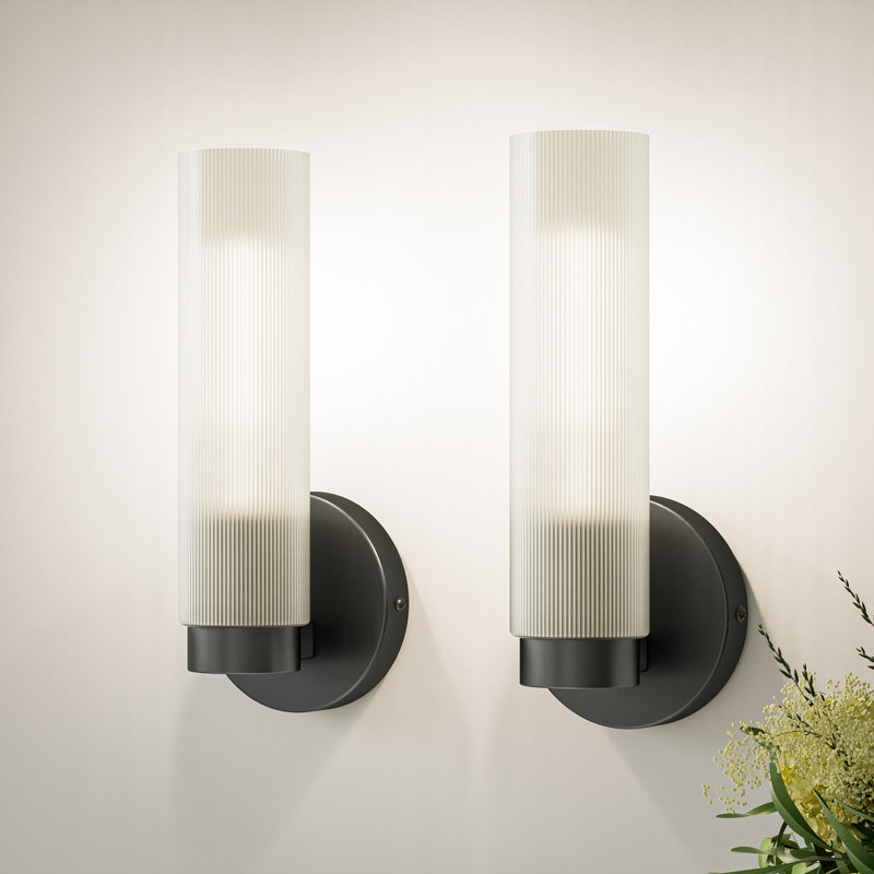 Mercer41 Wall Armed Sconce Bathroom Vanity Light | Wayfair