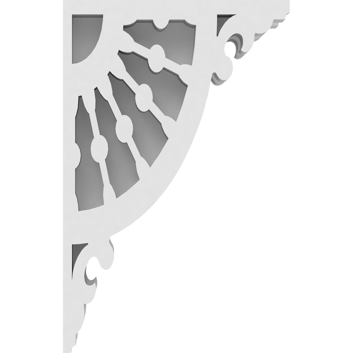 Ekena Millwork Wagon Wheel Architectural Grade PVC Corbel & Reviews ...