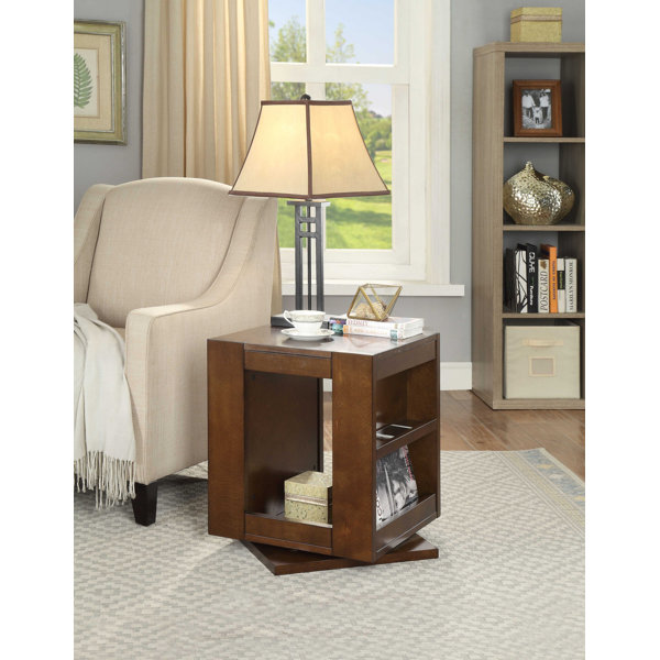 Red Barrel Studio® Arlette Swivel End Table | Wayfair