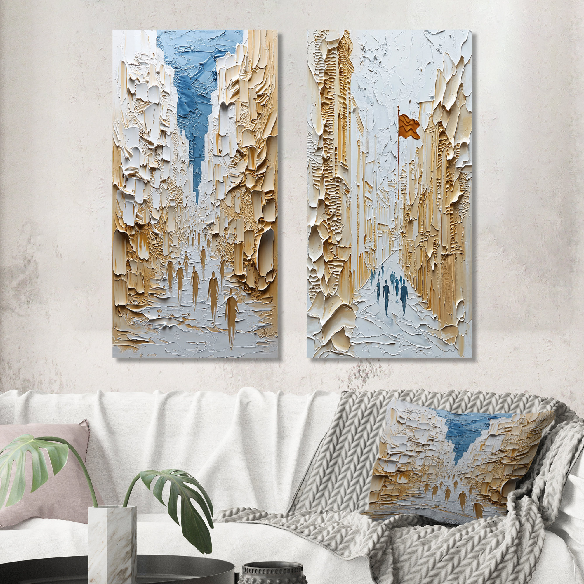 Lark Manor™ Gold And Whitemarrakech Souk In Morocco I - Morocco Wall ...