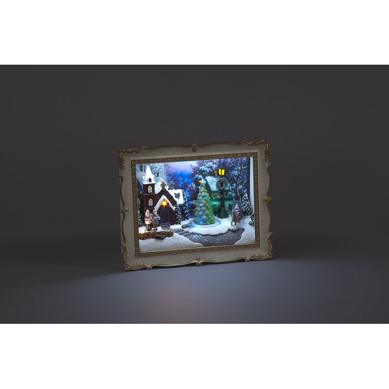 The Seasonal Aisle LED Frame Tree Scene | Wayfair.co.uk