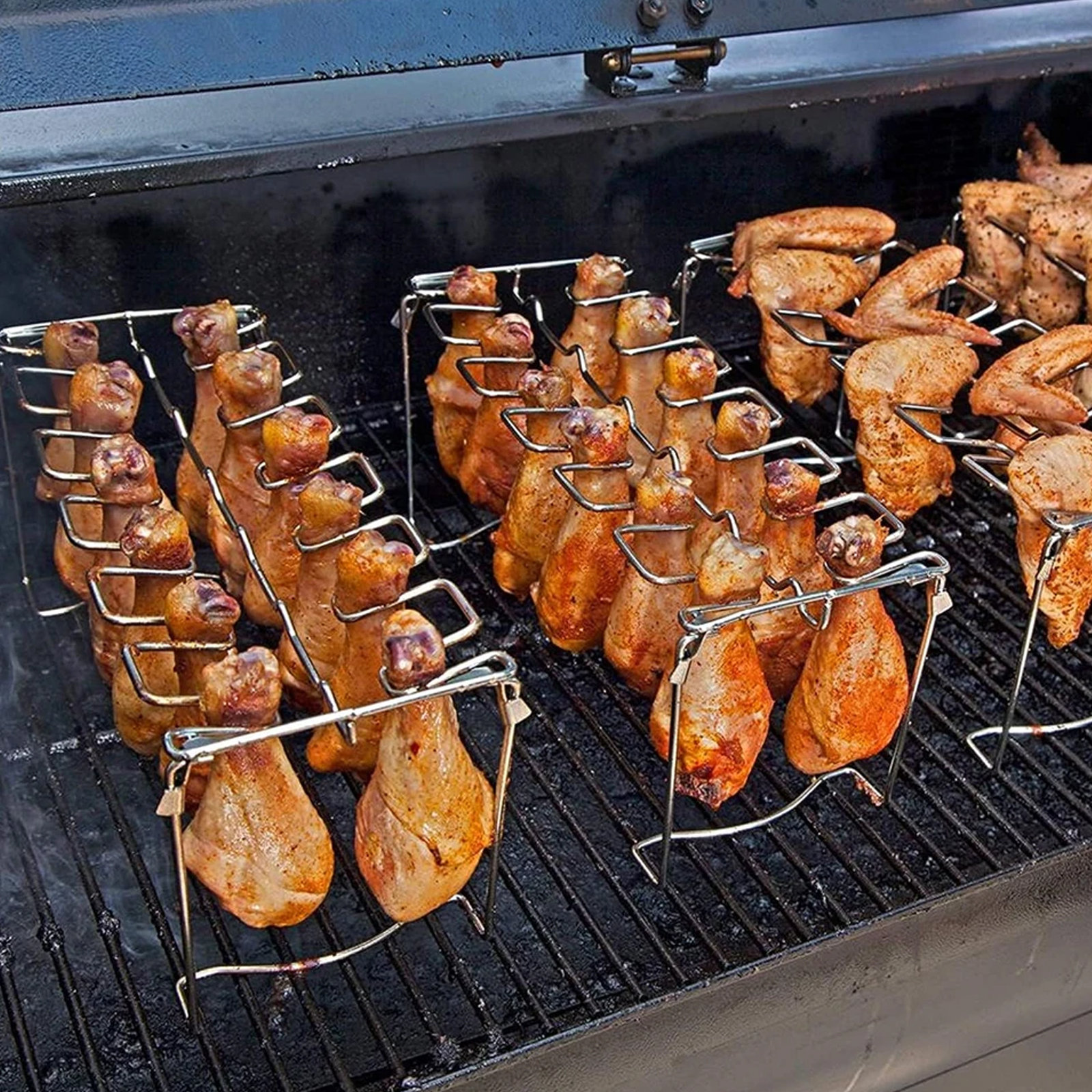 frler Chicken Leg & Wing Rack For Grill | Wayfair