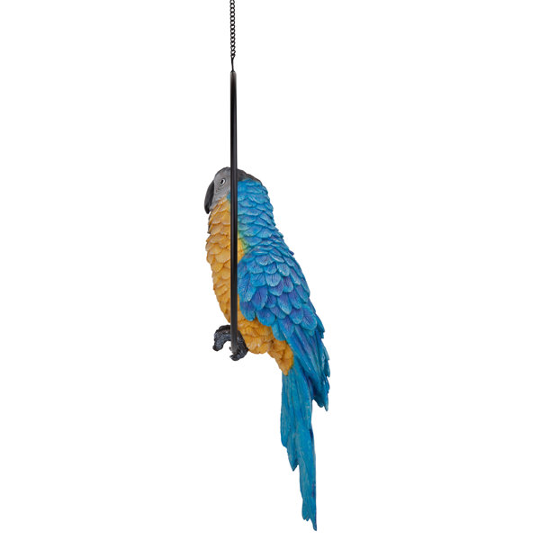 Design Toscano Polly in Paradise Parrot Statue & Reviews | Wayfair