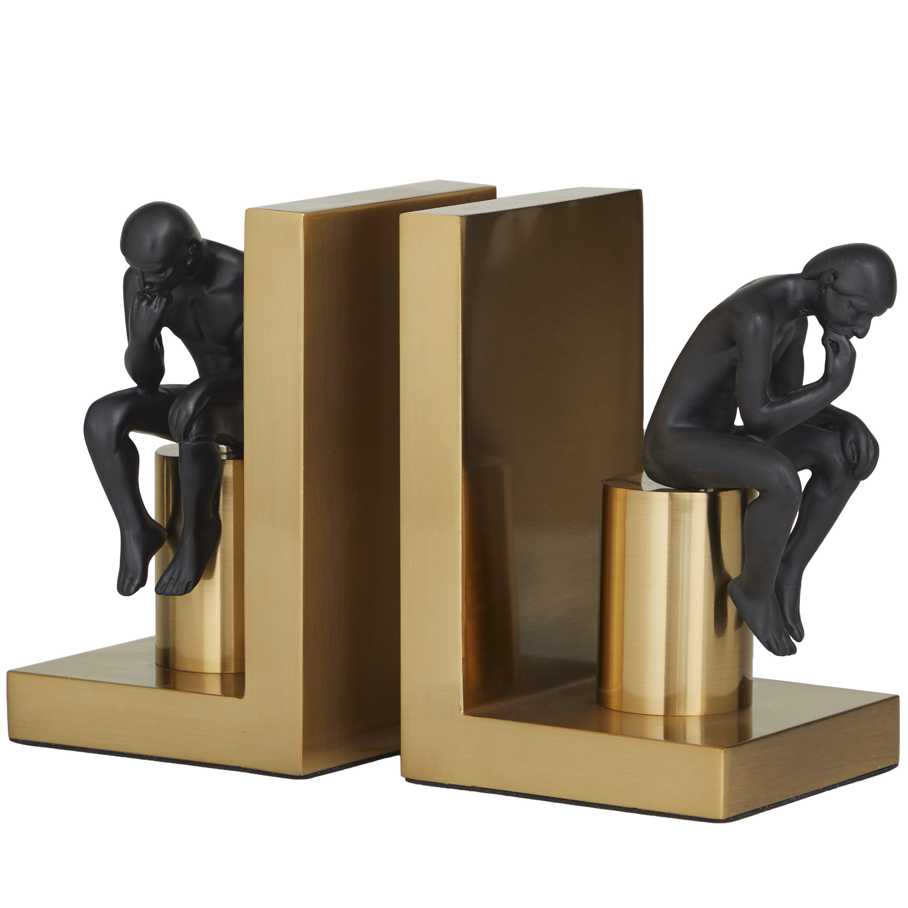 Novogratz Modern & Contemporary Resin Non-Skid Bookends - Wayfair Canada