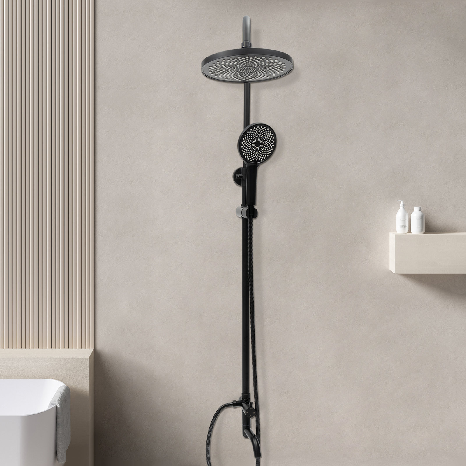 SUNYOU Complete Shower System with Rough in-Valve - Wayfair Canada
