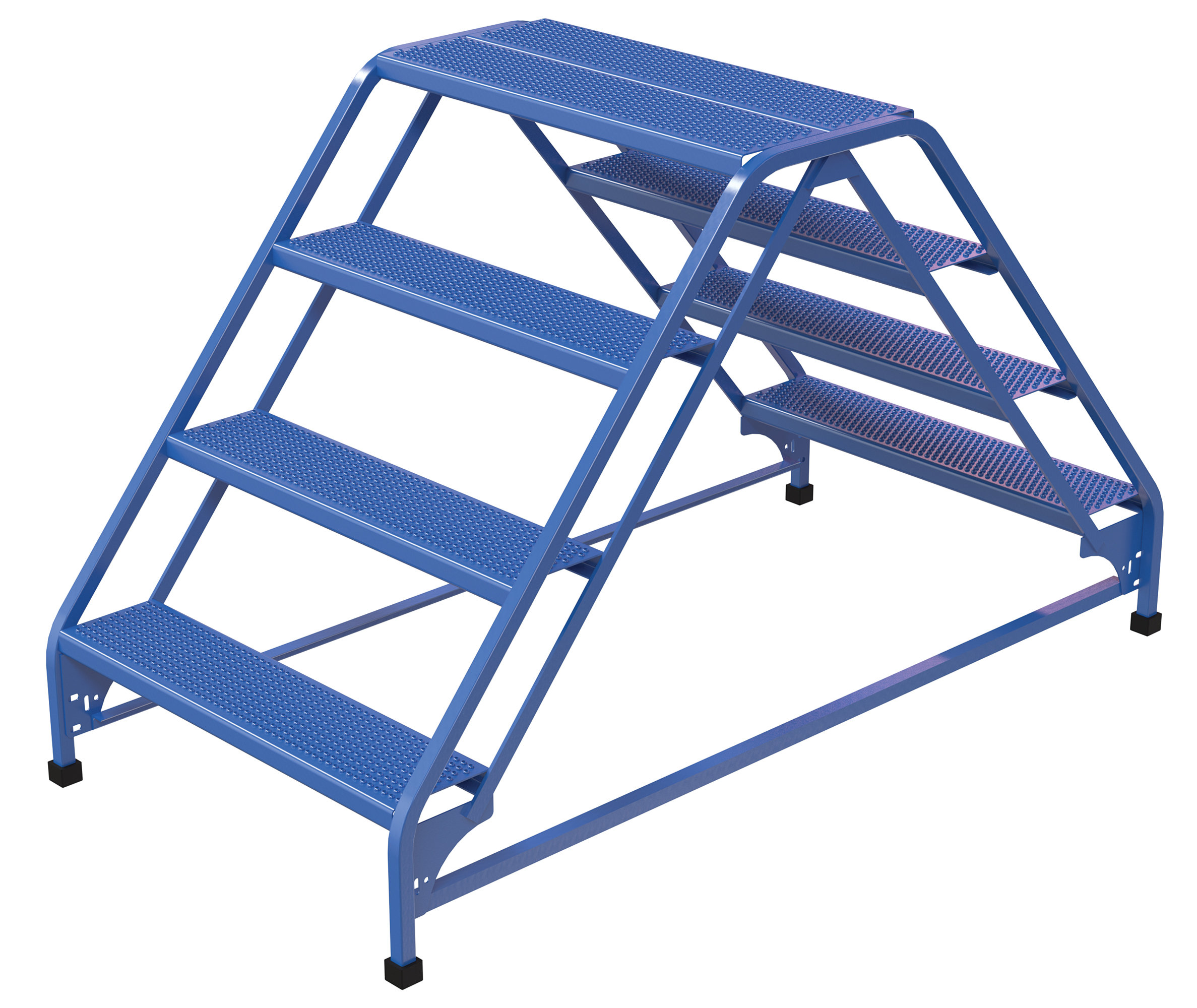 WFX Utility™ Carnforth 4 - Step Steel Folding Step Ladder | Wayfair