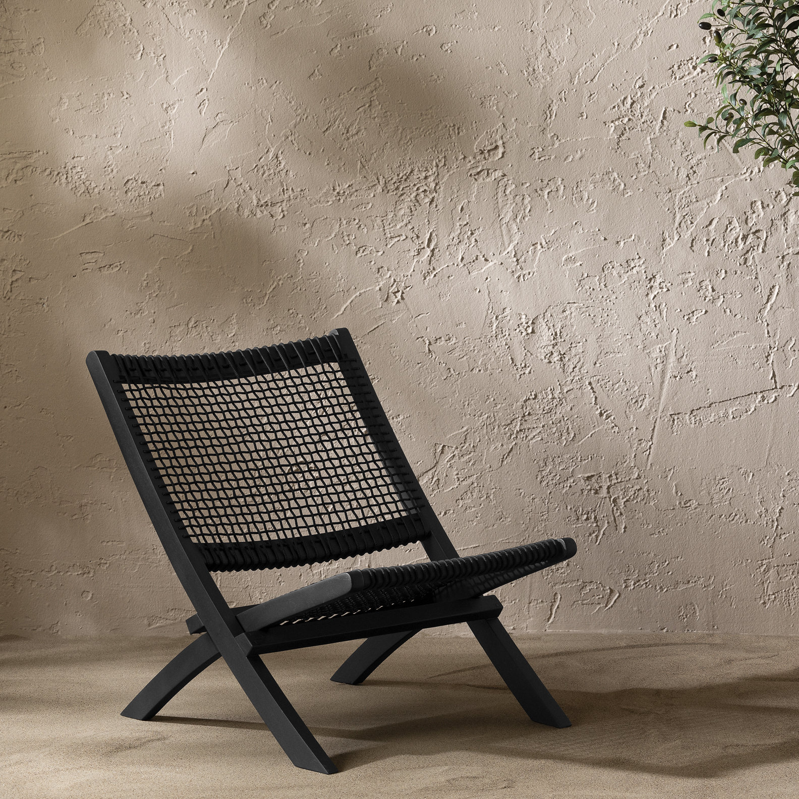 South Shore Agave Teak Outdoor Armless Lounge Chair & Reviews - Wayfair ...