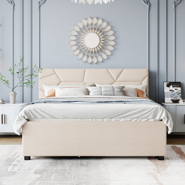 Wrought Studio Daulton Storage Platform Bed | Wayfair