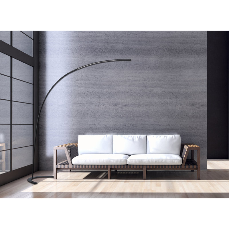 Orren Ellis Bae 83'' LED Arched Floor Lamp & Reviews | Wayfair