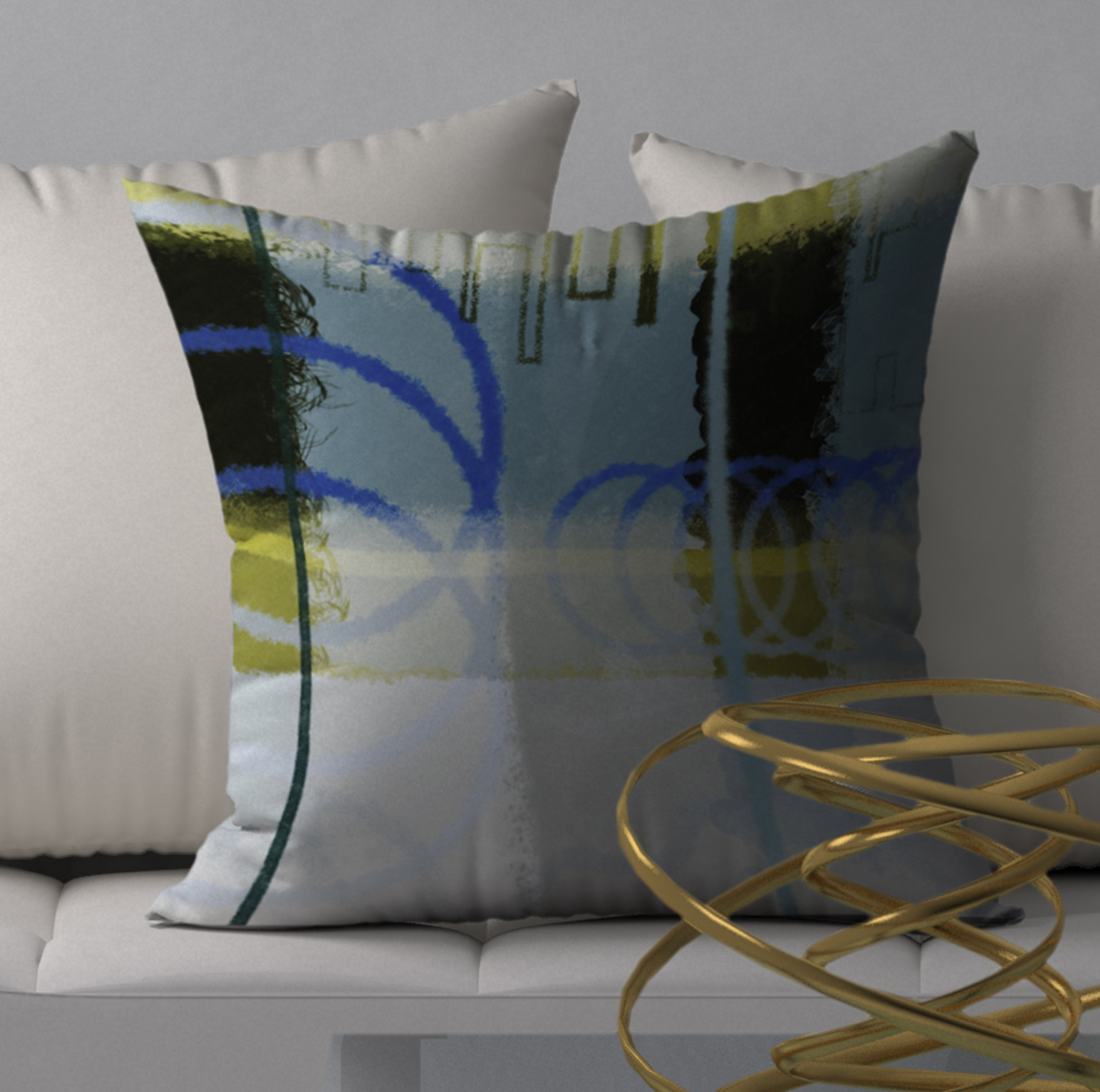 LeRoi Products Coy Expert Square Pillow Cover & Insert | Wayfair