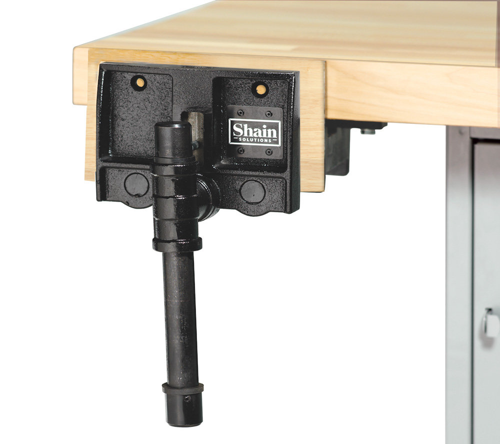 Shain Two Station 64"W Wood Top Workbench - Wayfair Canada