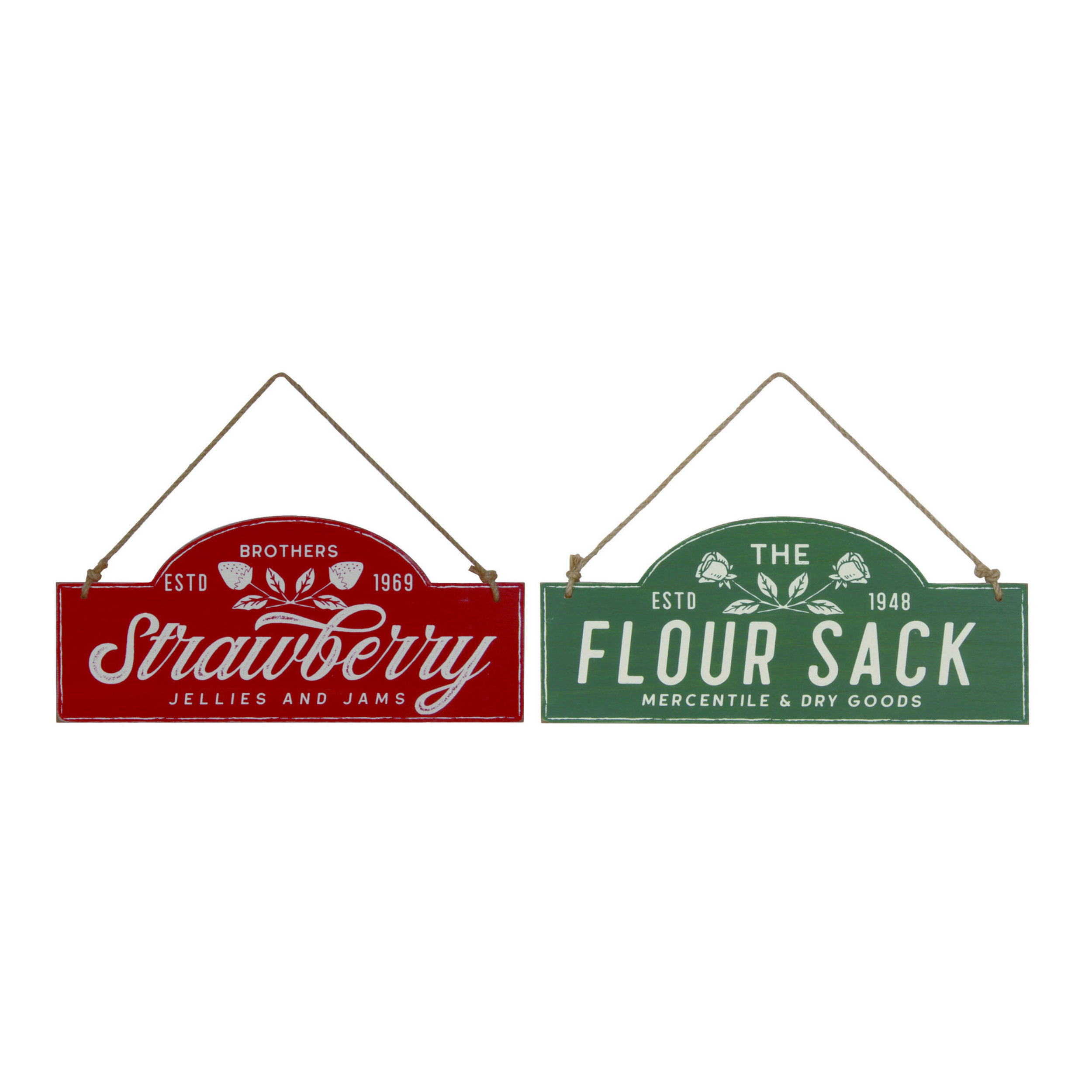 August Grove® MDF Strawberry Farm Wall Decor Set of 2 Spring Home ...