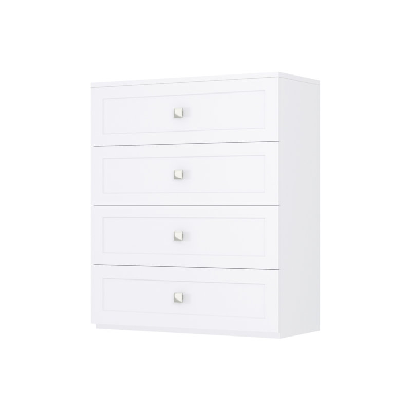 Latitude Run® 31.5" x 14" x 36" 4 Drawer Short Tower Unit Combined ...