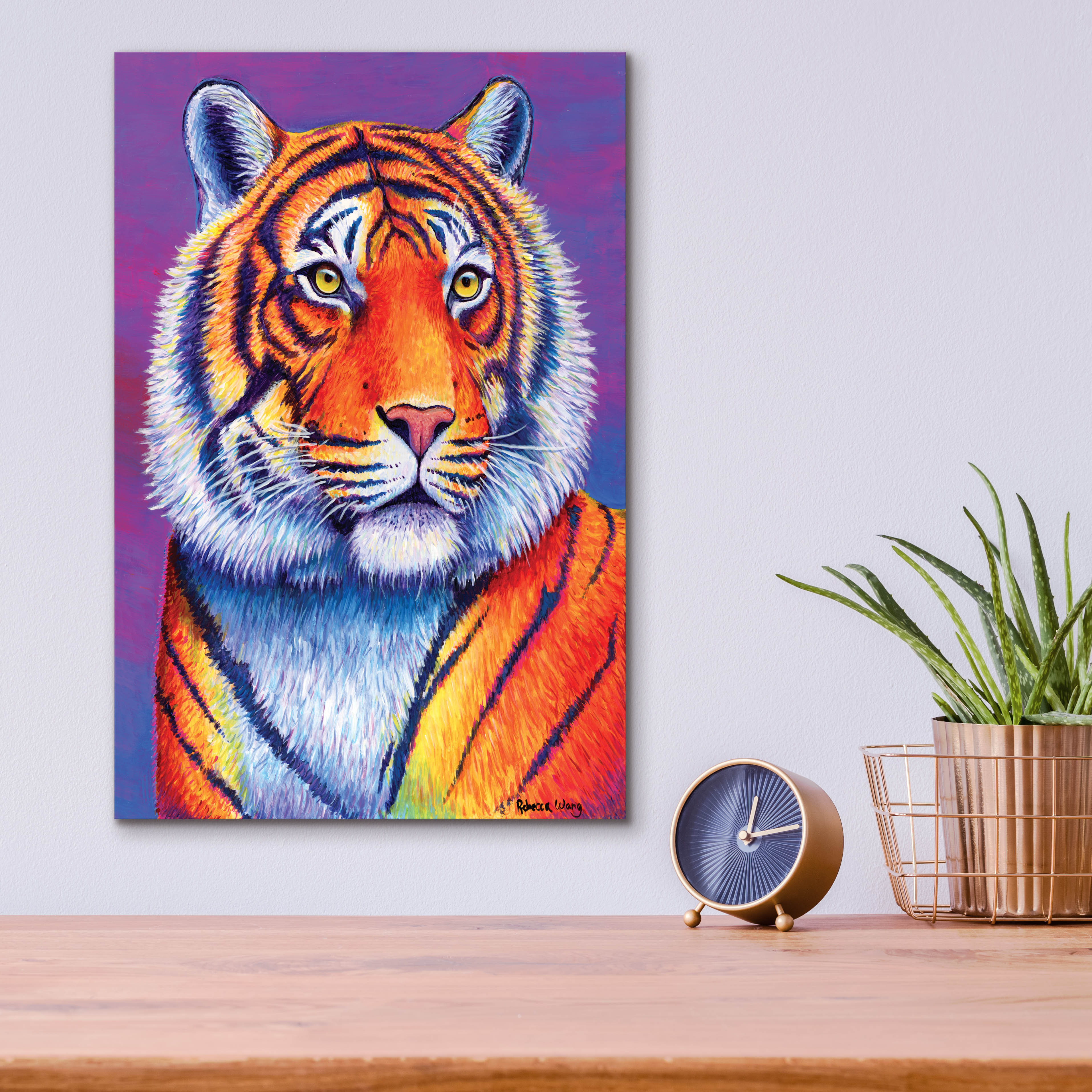 Dakota Fields " Fiery Beauty " by Rebecca Wang Art | Wayfair