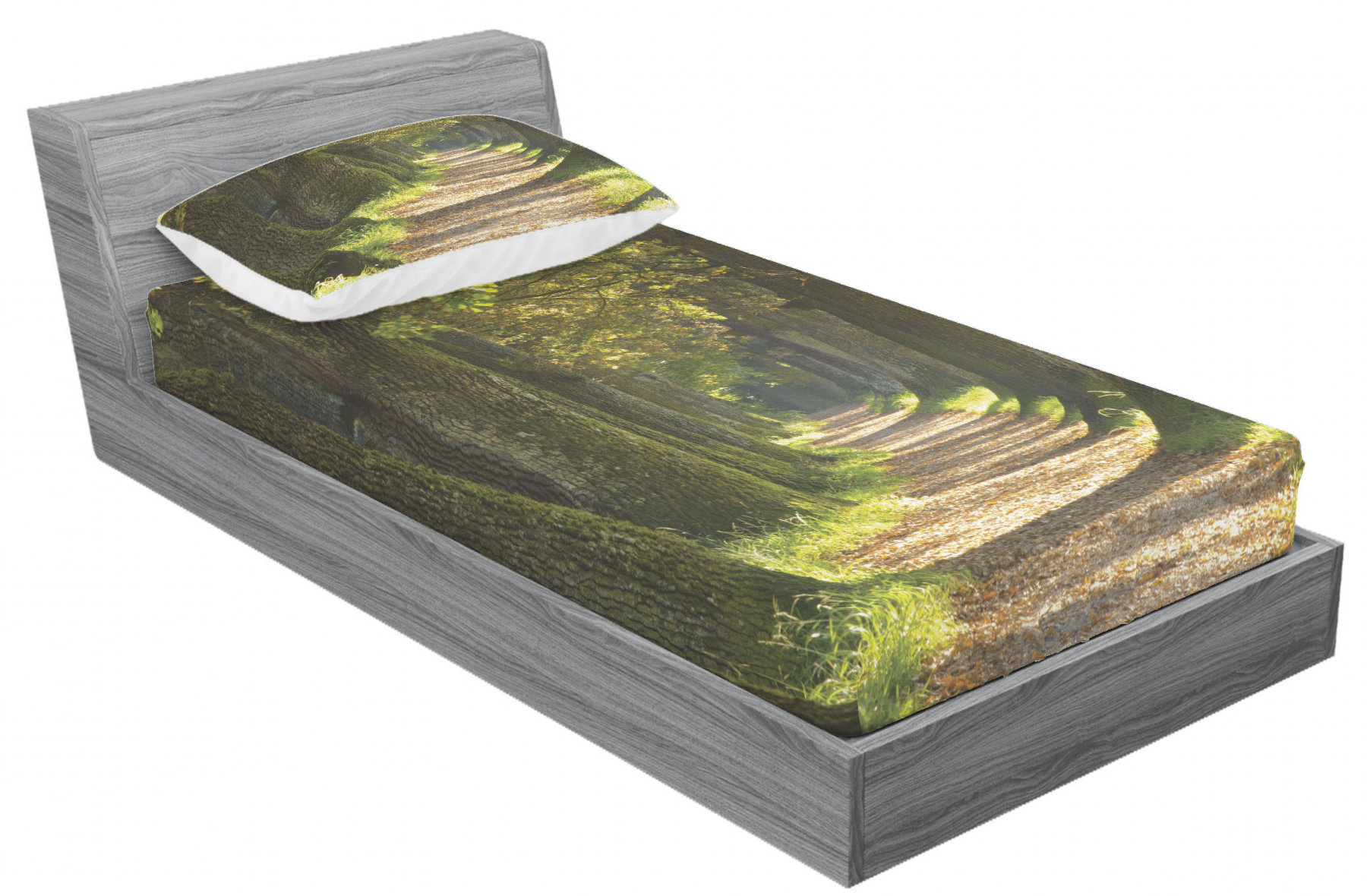 Ambesonne Tree Sheet Set | Wayfair