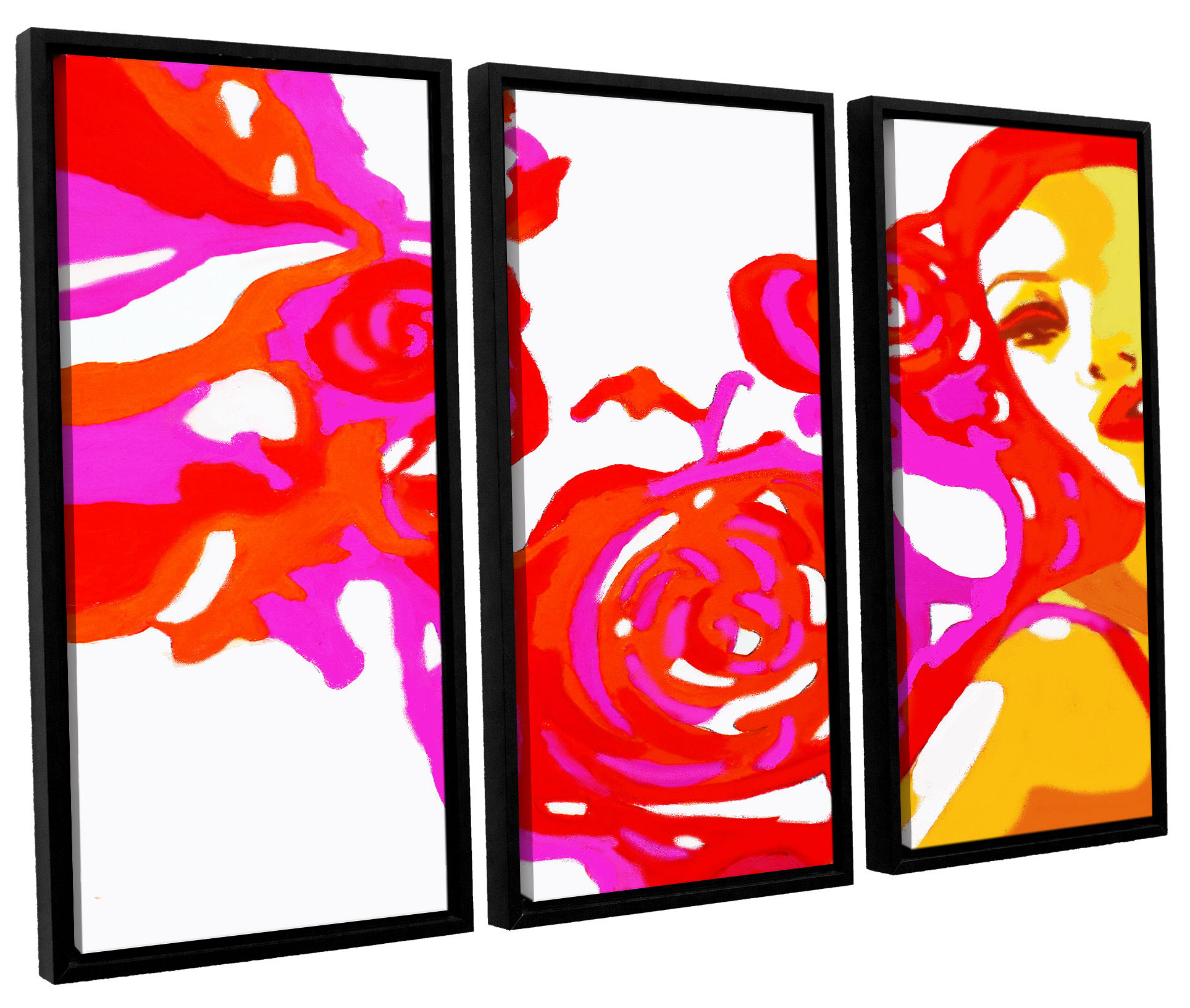Latitude Run® Flowers Of Las Vegas 1 - 3 Piece Print Set on Canvas ...