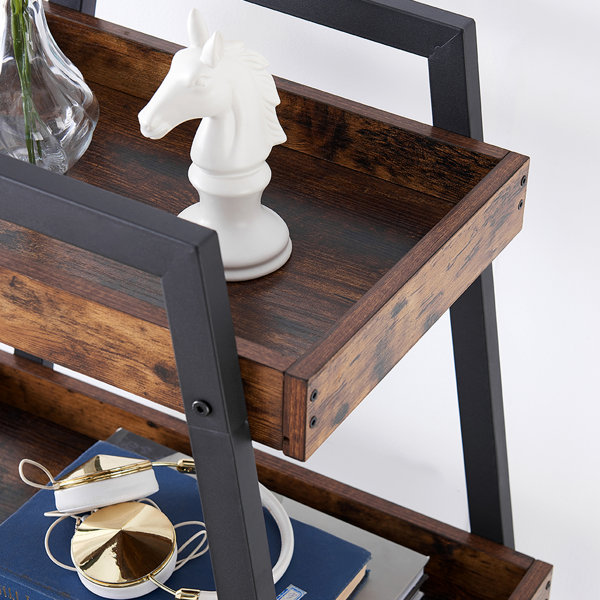 17 Stories Liscomb 54.5" H x 13" W x 10" D 4 Tier Modern Storage ...