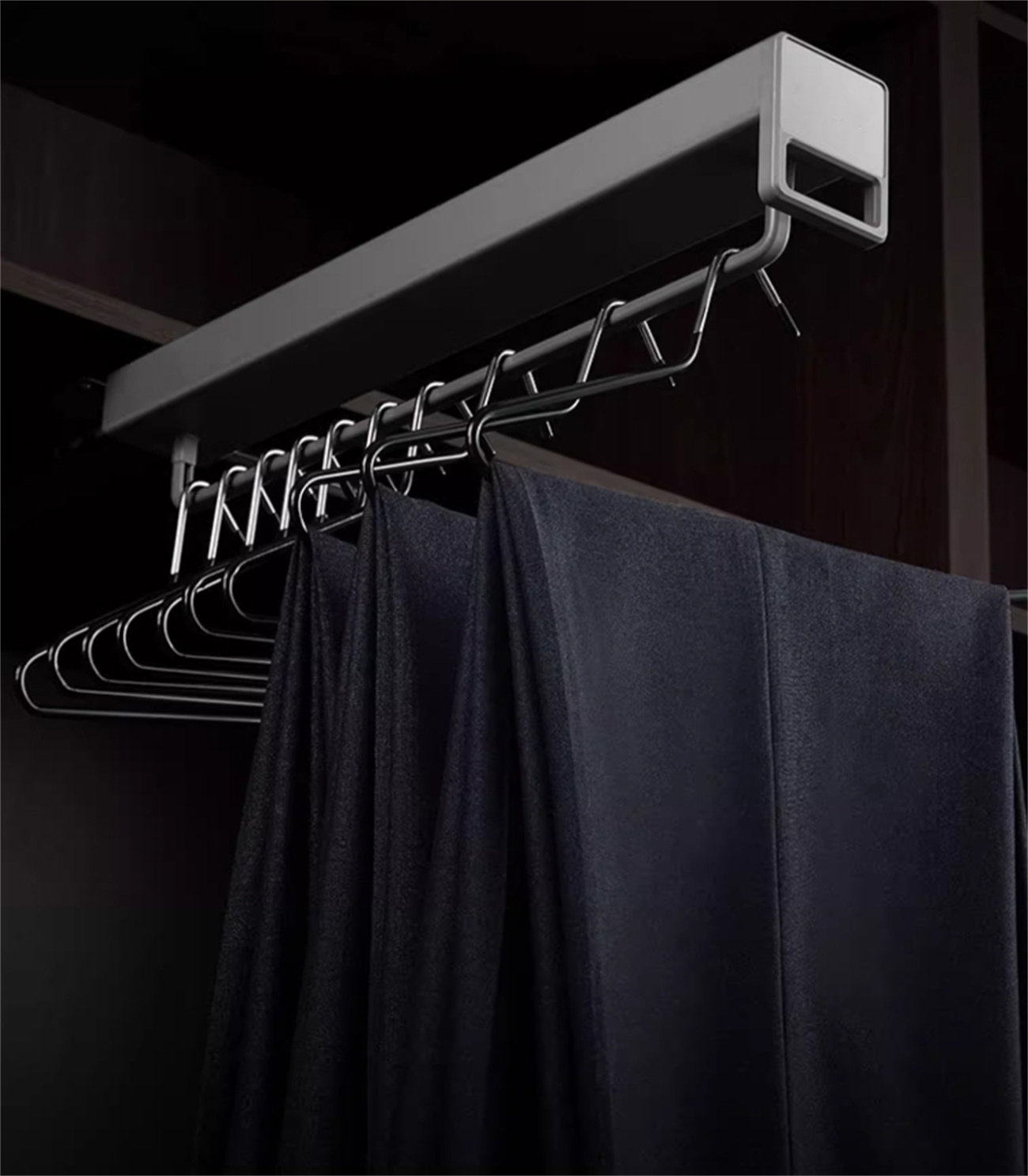 Thrones Designs Alumiflex Top-Mounted Retractable Pants Rack - Wayfair ...