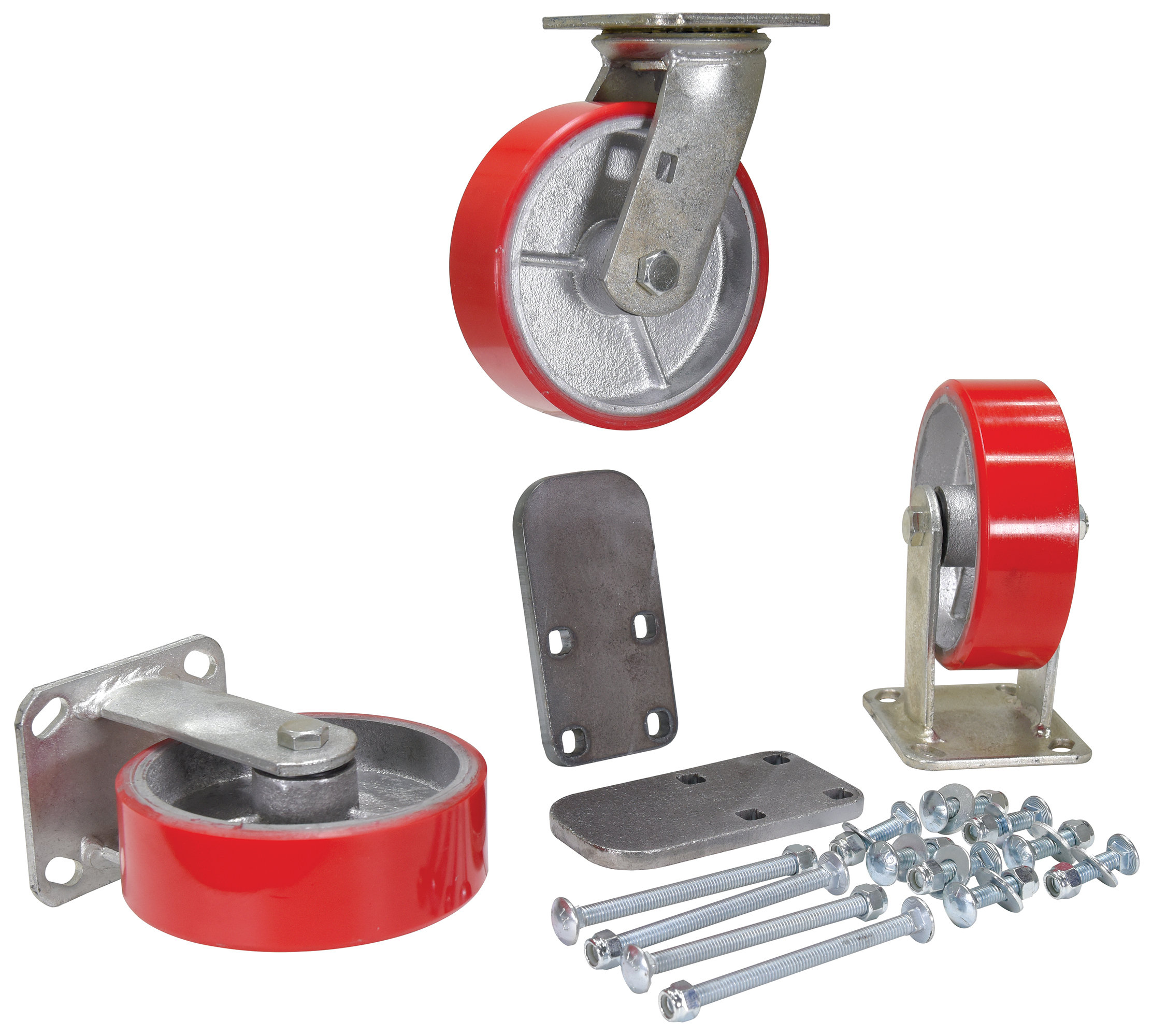 Vestil Steel Caster Kit | Wayfair