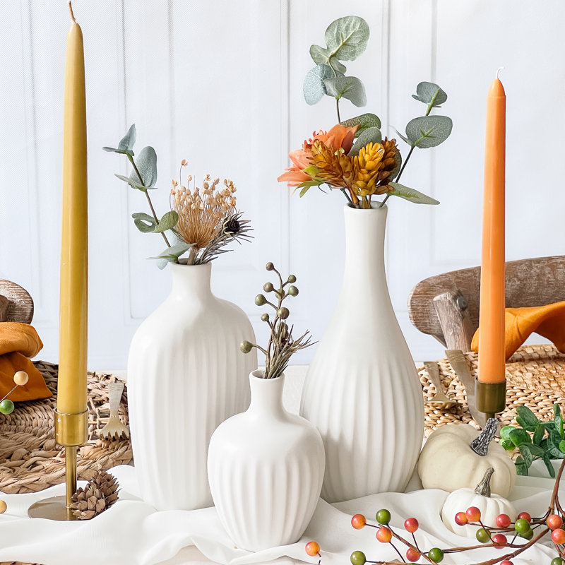Wrought Studio™ Dashell Ceramic Table Vase & Reviews | Wayfair