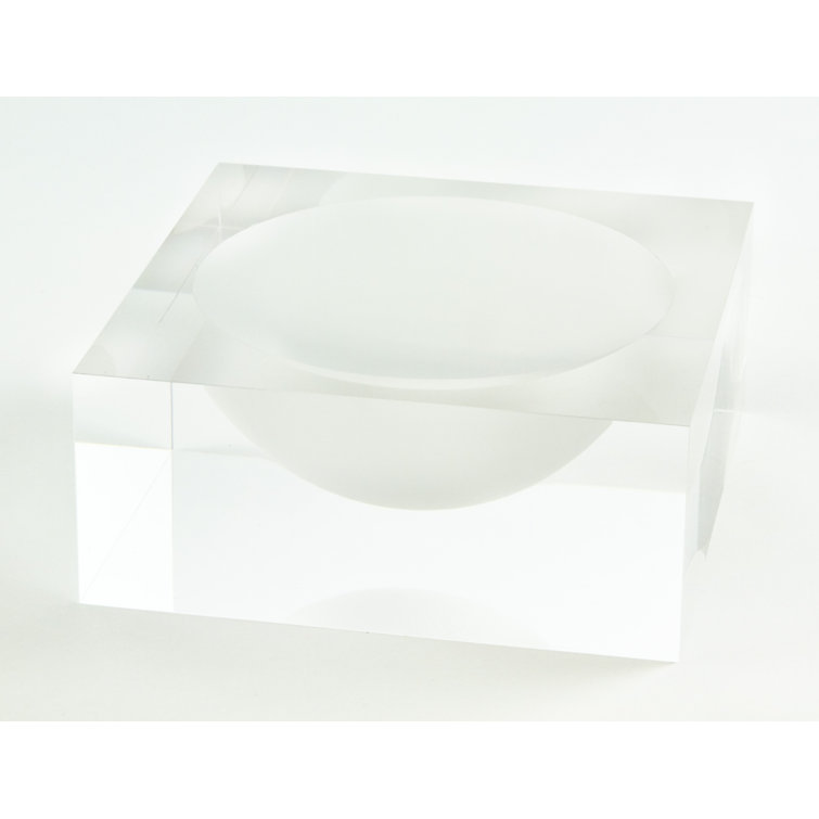 Everly Quinn Lucite Decorative Bowl | Wayfair