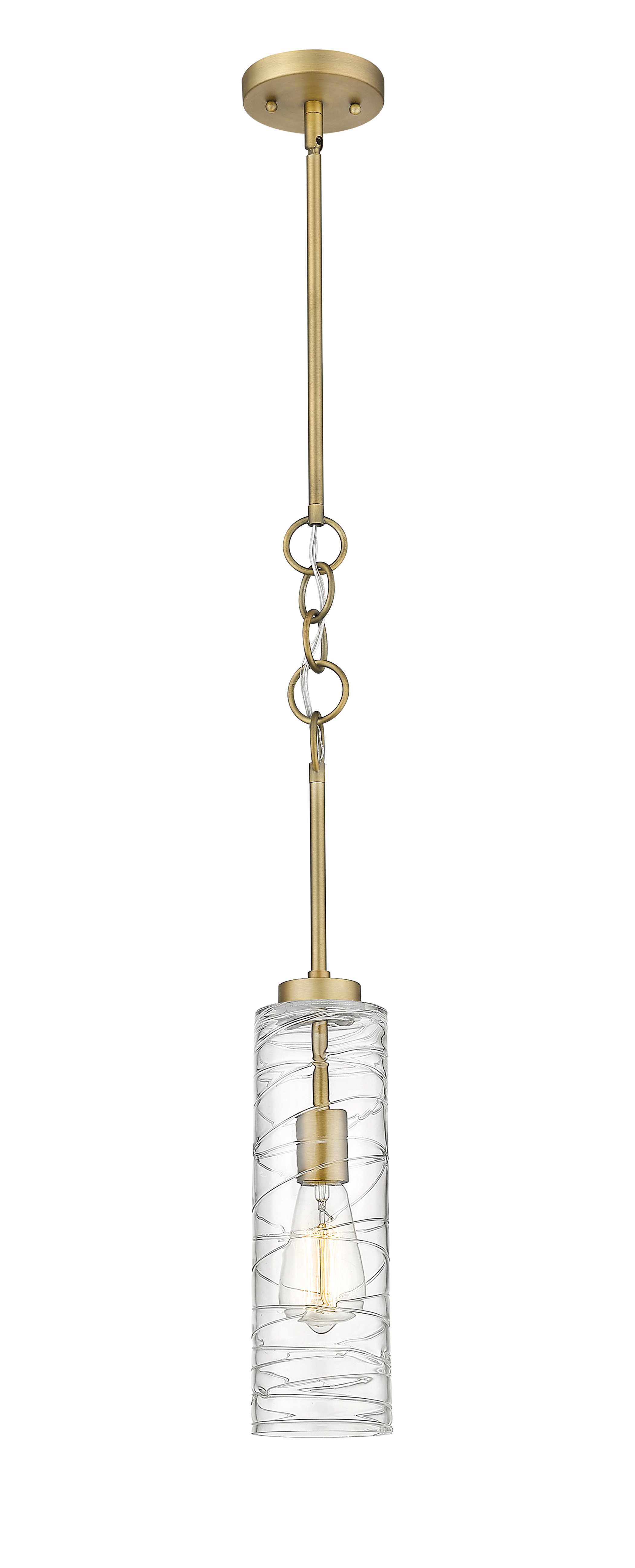 Mercer41 Layla-Jean 1 - Light Single Cylinder Pendant | Wayfair